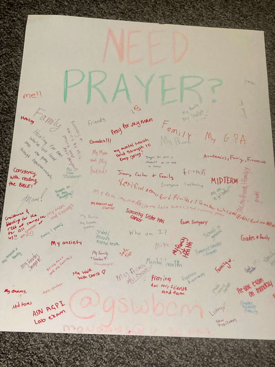 Hundreds Pray For Revival Across Georgia Campuses On Collegiate Day Of Prayer The Christian Index